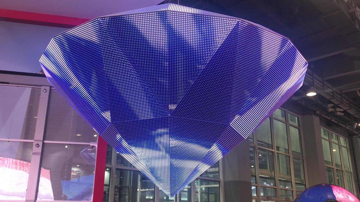 LED special-shaped led screen - Shenzhen Litop LED Display Co.,Ltd.