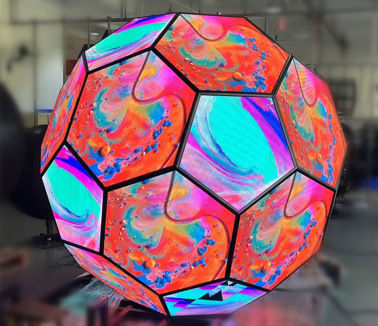 LED special-shaped led screen - Shenzhen Litop LED Display Co.,Ltd.